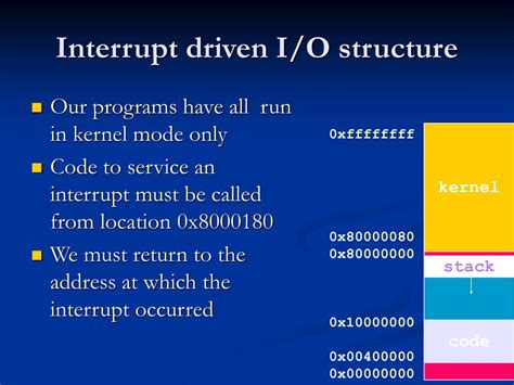 ppt interrupt driven i o powerpoint presentation free download id