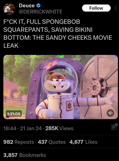 Saving Bikini Bottom The Sandy Cheeks Movie Image Gallery Know Your