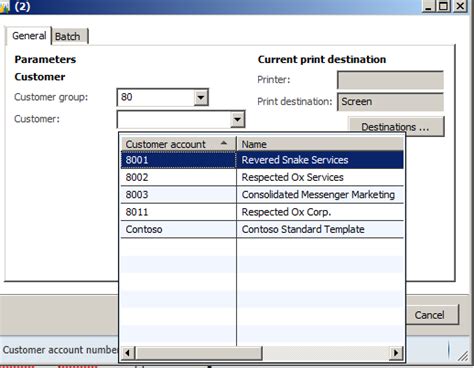 ax 2012 reporting filtering drop down list based on anothre drop down