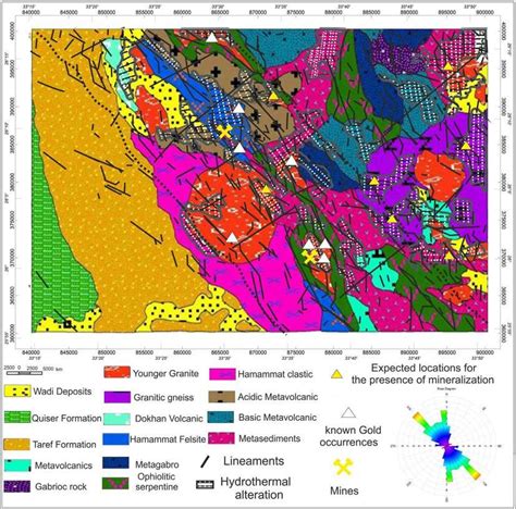 A Composite Map Of Aeromagnetic Aeroradiometric And Geologic Data Download Scientific Diagram