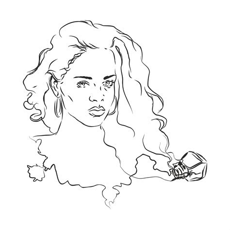 R Ink Vector Illustration On Behance