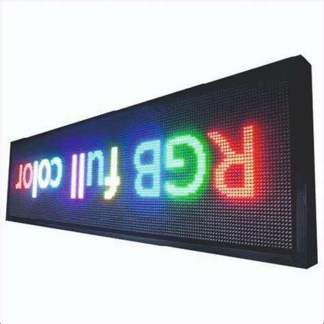 Mm Red Moving Scrolling Led Display Board At Sq Ft In Guwahati ID