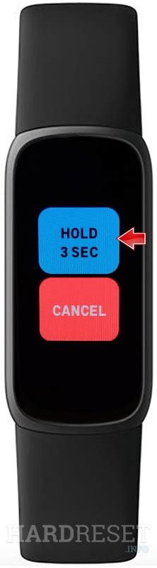 Hard Reset FITBIT Luxe