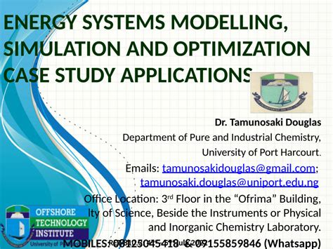 Pdf Energy Systems Modelling Simulation And Optimization Case