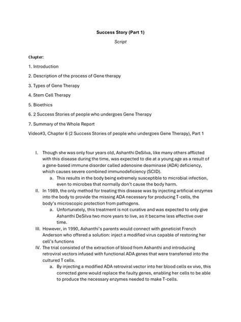 2 success story part 1 script velasco pdf