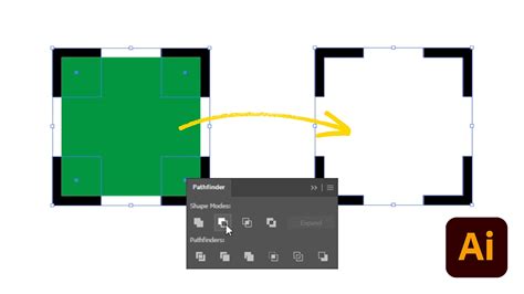 how to apply pathfinder effects to multiple objects in illustrator