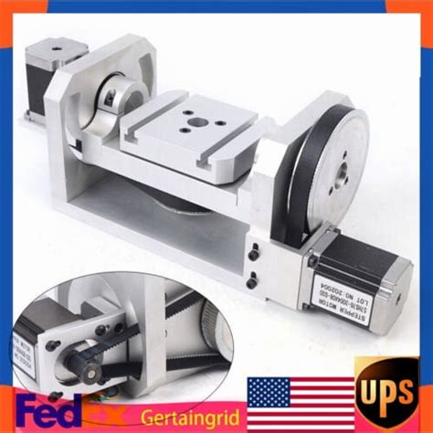 CNC Indexing Head CNC 4th Axis 5th Axis Rotary Axis 98MM Center Height Aluminum Walmart Com