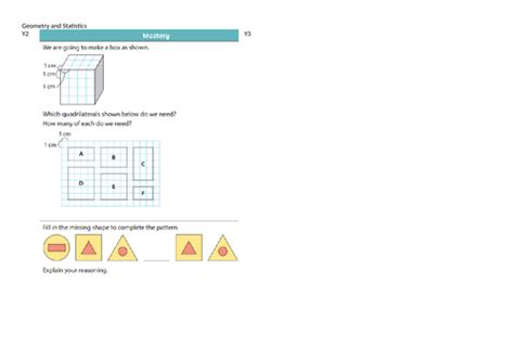 Ncetm Mastery Maths Worksheets Y2 And Y3 Teaching Resources