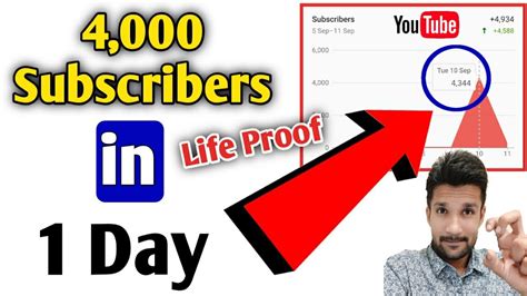 Live Proof Subscribers In Day Increase Subscribers How To