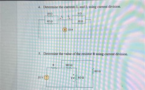 Solved Determine The Currents I And I Using Current Chegg Com