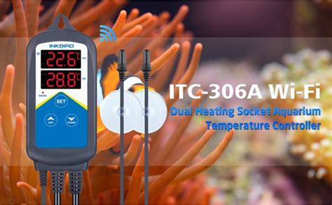Inkbird Itc 306a Wifi Temperature Controller 1200w Ac 100 240v Wi Fi