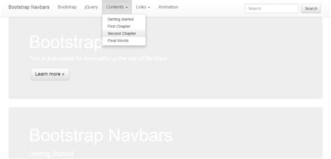 The Aspnet Mvc Club Bootstrap Tutorial Lesson 3 Navbars With Dropdownlists