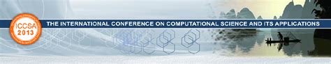 The 13th International Conference On Computational Science And Its