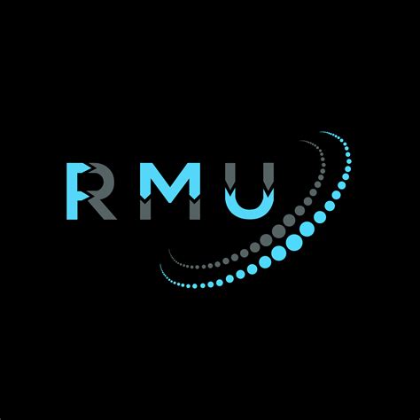 Rmu Letter Logo Creative Design Rmu Unique Design 26615930 Vector Art At Vecteezy
