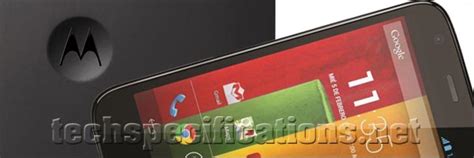 Motorola Moto G Xt Mobile Phone Tech Specs