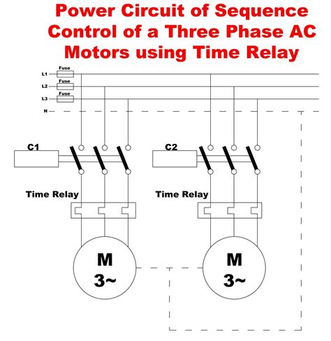 Phase Sequence Relay Connection Diagram At Lauren Harris Blog