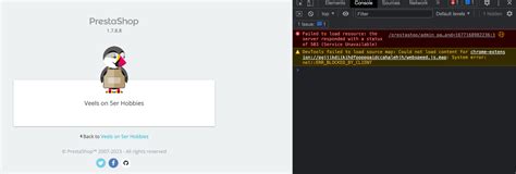 Prestashop 1784 Post Admin Login Nothing Appears Other Than Version