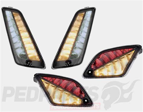 LED Sequential Indicators Vespa GTS 14 18 Pedparts UK