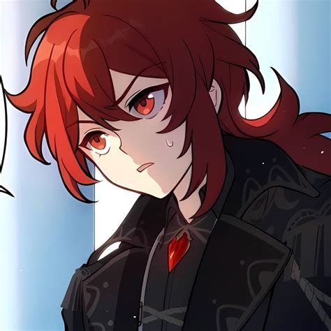 Diluc Webtoon Icon Art Journal Inspiration Mangá Icons Color Profile