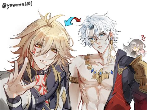 Trailblazer Stelle Phainon Mydei And Mem Honkai And More Drawn By Yowowo Danbooru