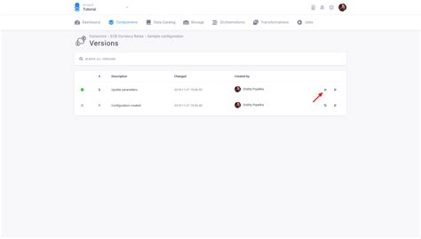 components keboola user documentation