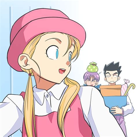 Marron Trunksgoten Personagens De Anime Desenhos De Anime Anime