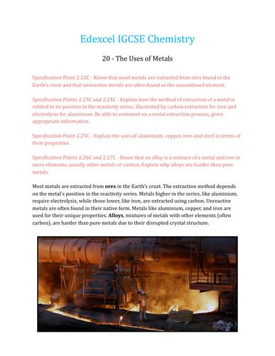 Edexcel Igcse Chemistry Worksheets The Complete Course Bundle Buy Teaching Resources