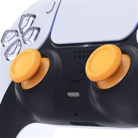 Caution Yellow Analog Thumbsticks For Ps5 And Ps4 All Model Controller Jpf610ws
