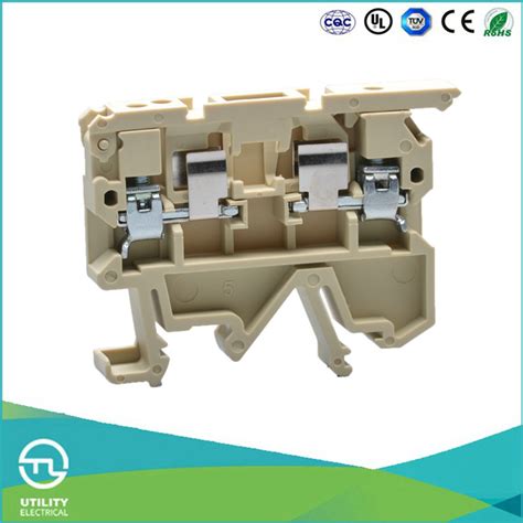 Utl Beige Screw Bracket Broken Fuse Type Screw Terminal Block Screw Terminal Connector And