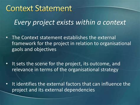 Context Statement Docx