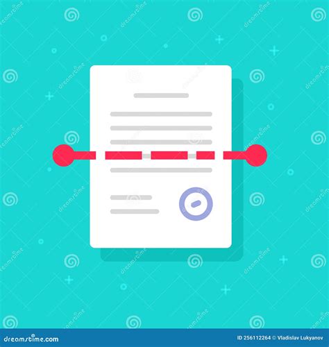 Scan Or Recognize Text Paper Document Icon Vector Ocr Software Technology Symbol Flat