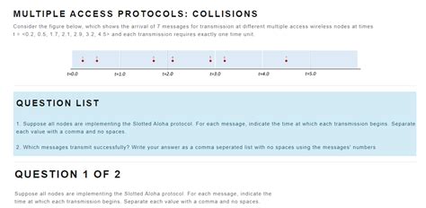 Multiple Access Protocols Collisions Consider The