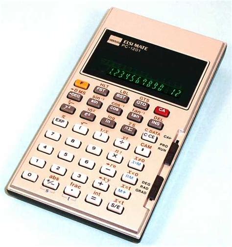 Sharp Pc 1201 A Collection Of Programmable And Non Programmable