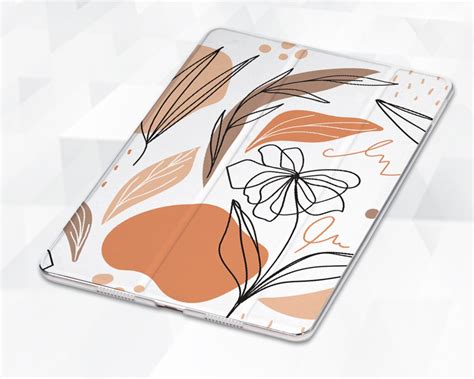 Floral Ipad Case Girls Flowers Ipad Th Aesthetic Art Etsy