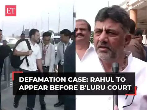 Defamation Case Rahul Gandhi To Appear Before Bengaluru Court False