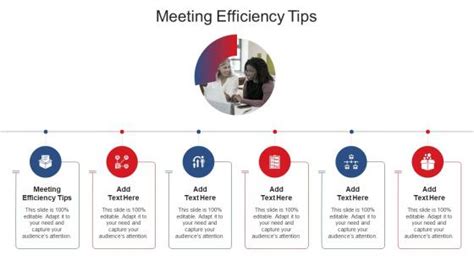 meeting efficiency tips powerpoint presentation and slides slideteam