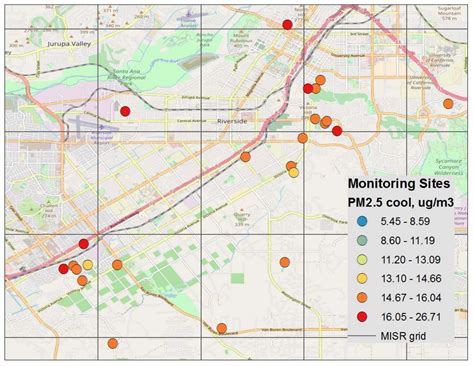 Characterization Of Subgrid Scale Variability In Particulate Matter With Respect To Satellite