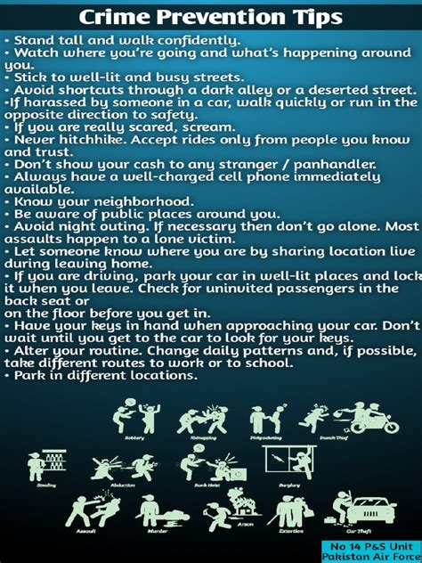 Crime Prevention Tips Pdf