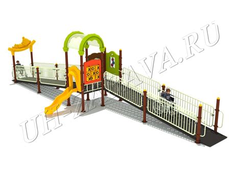 Игровой комплекс ДИК 001 для детских и спортивных площадок ГК ЗАБАВА