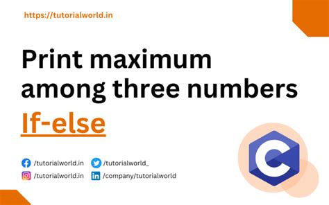 C Program To Check Given Number Is Even Or Odd Using If Else Tutorial World