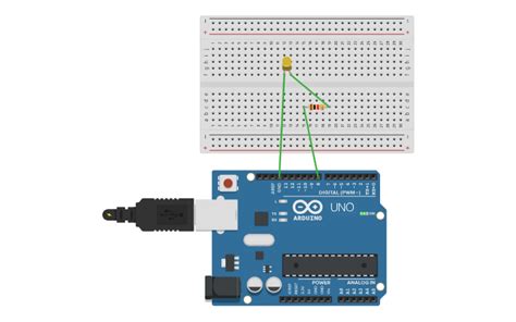 Circuit Design Led Blink Tinkercad
