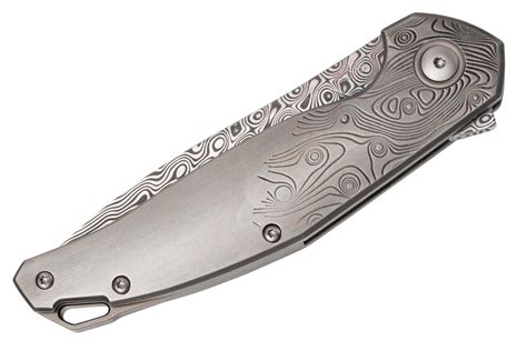 Mkm Goccia Damasteel Rose Limited Edition Pocket Knife
