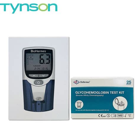 Handheld Glycated Hemoglobin Detector Anemia Detection Hba1c Strip With