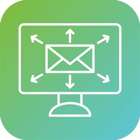 Mass Mailing Vector Icon Style 22296648 Vector Art At Vecteezy