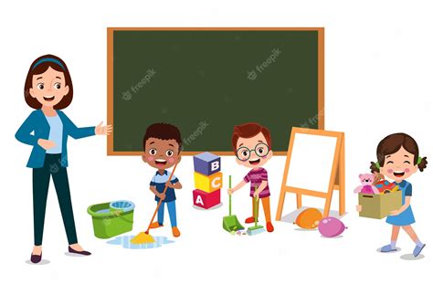 Cleaning The Classroom Qaz Japan Clip Art Library