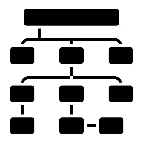 structured data glyph icon 15038248 vector art at vecteezy