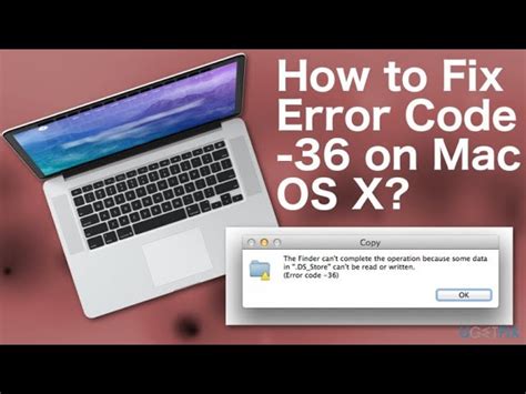 Mac Os X Error