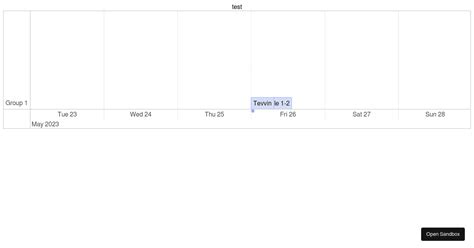 React Vis Timeline Forked Codesandbox