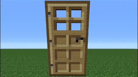 How To Make Minecraft Door