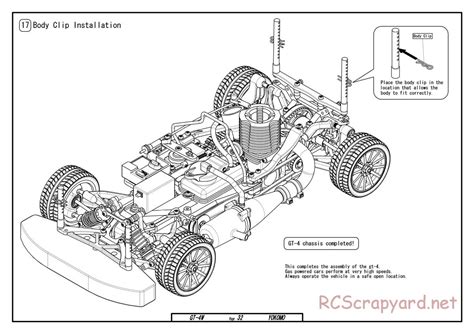 Yokomo Gt 4w Instruction Manual Gt4w • Rcscrapyard Radio Controlled Model Archive